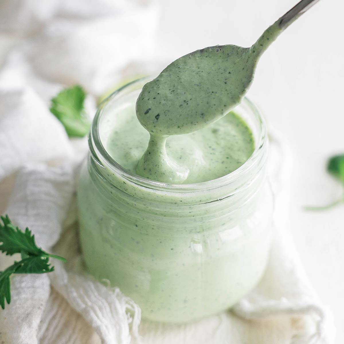Cilantro Lime Sauce Recipe - Chef Billy Parisi