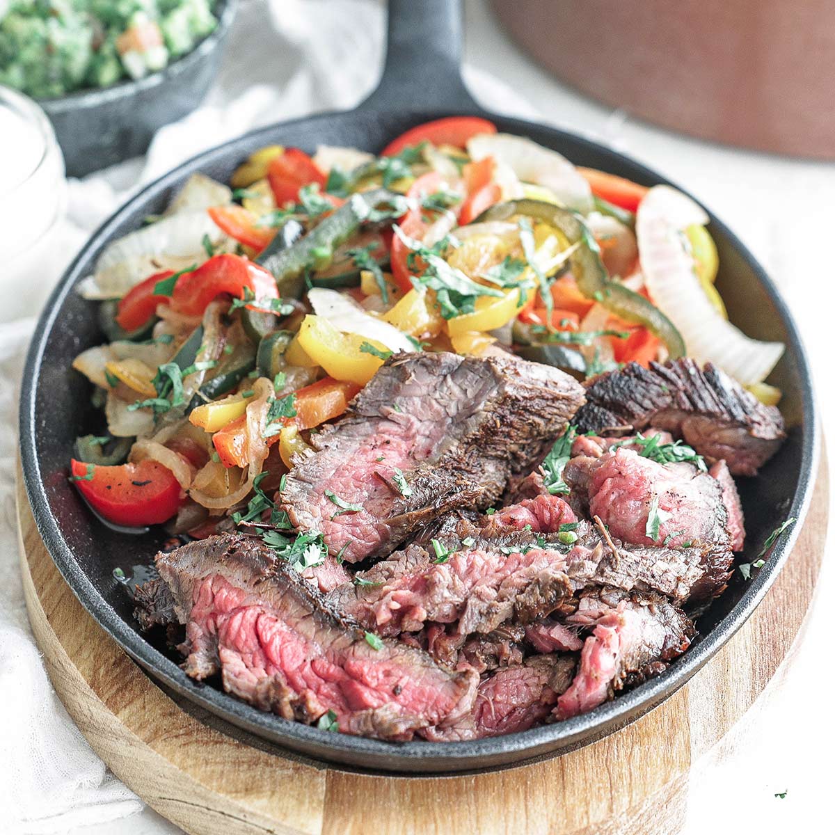 Steak Fajitas Recipe - Chef Billy Parisi