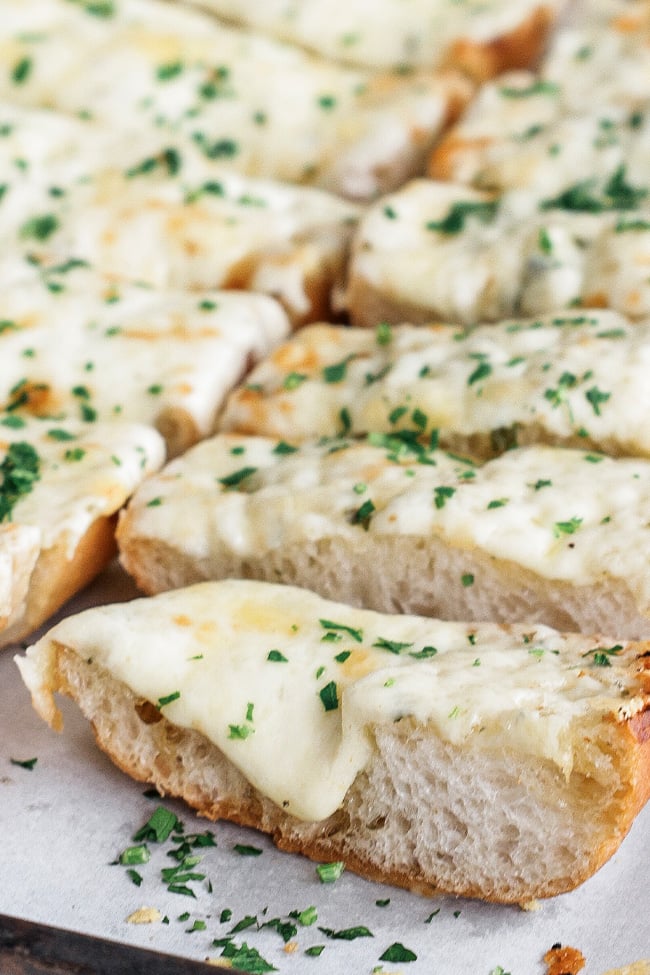 The Best Cheesy Bread Recipe - Chef Billy Parisi