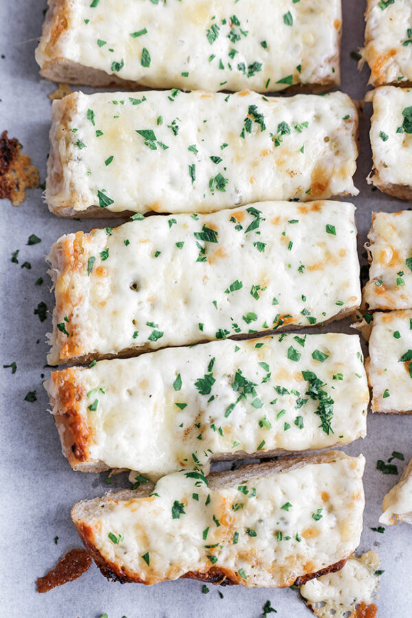 The Best Cheesy Bread Recipe - Chef Billy Parisi