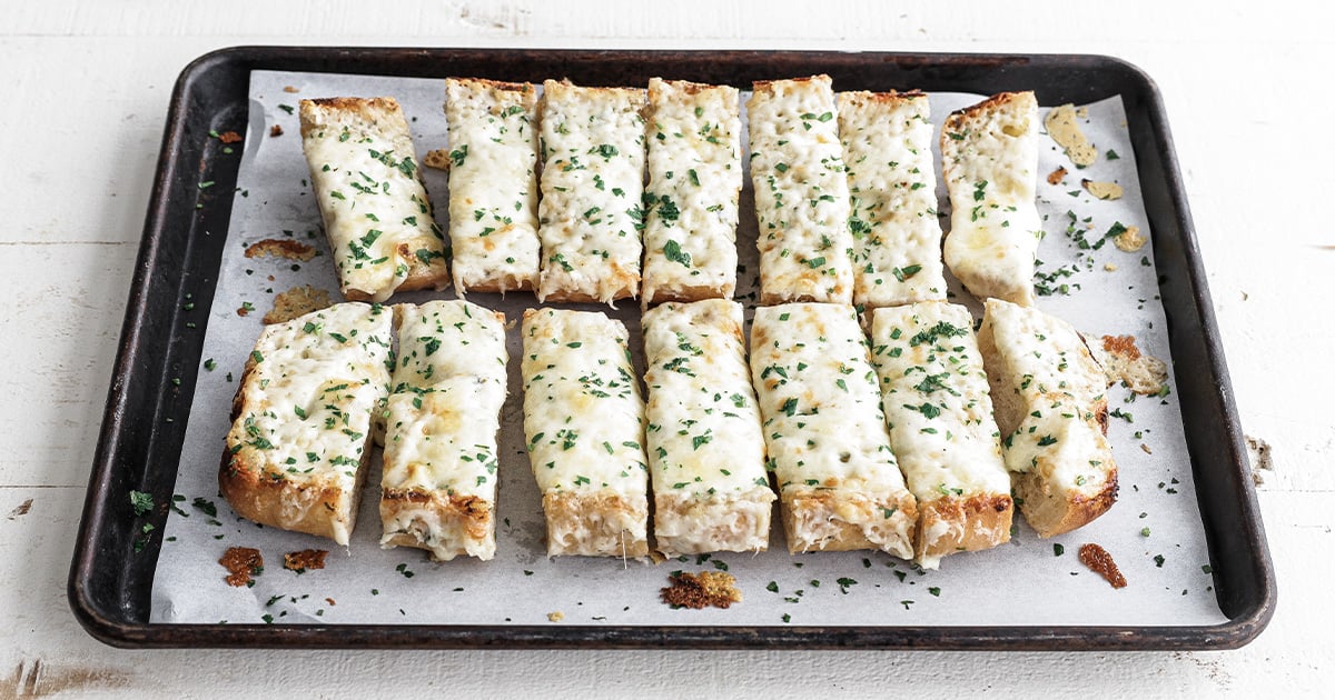 The Best Cheesy Bread Recipe - Chef Billy Parisi