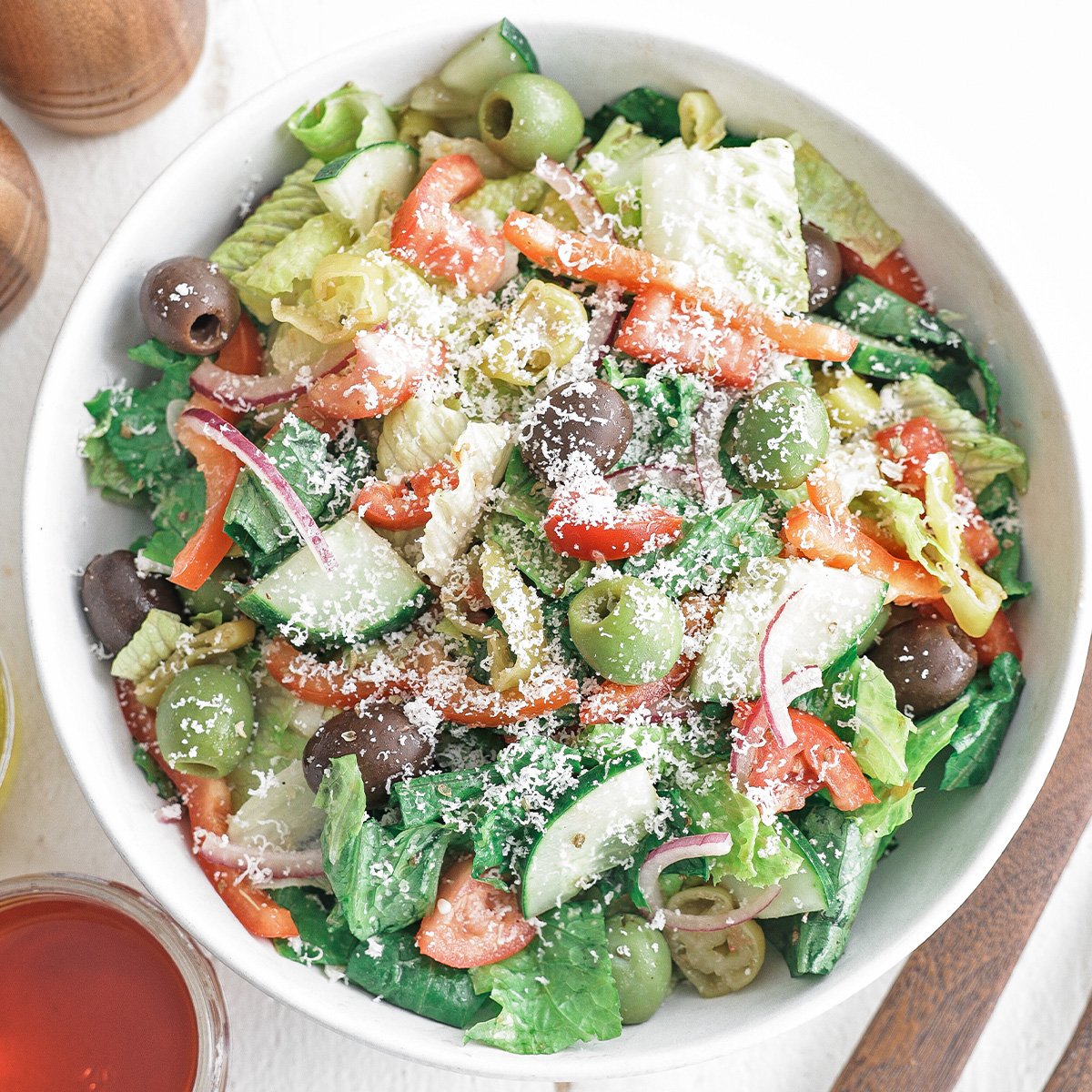 Italian Salad (Easy Recipe!) - Chef Billy Parisi