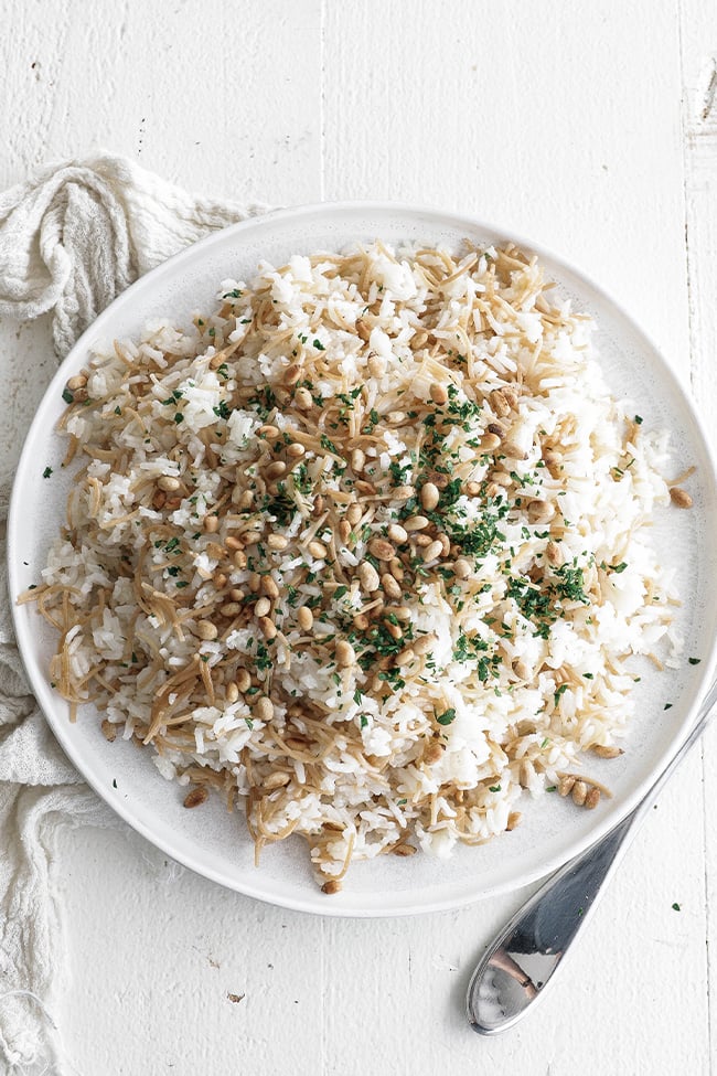 Lebanese Rice Recipe - Chef Billy Parisi