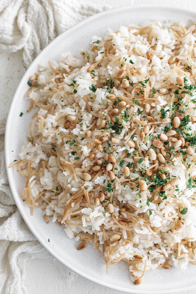 Lebanese Rice Recipe - Chef Billy Parisi
