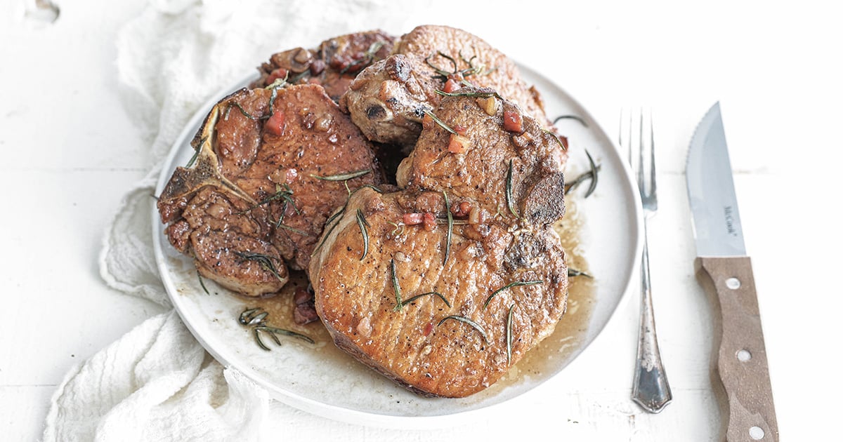 Pan-Fried Pork Chops Recipe - Chef Billy Parisi