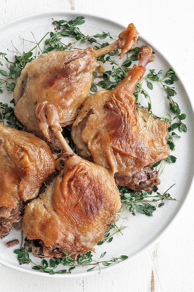 Duck Confit Recipe - Chef Billy Parisi