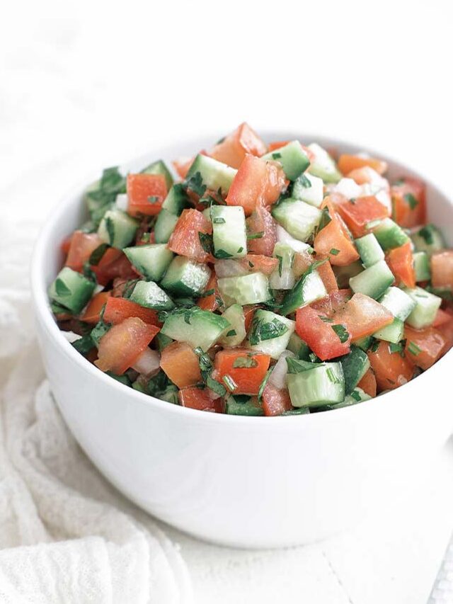 Israeli Salad Recipe Story - Chef Billy Parisi