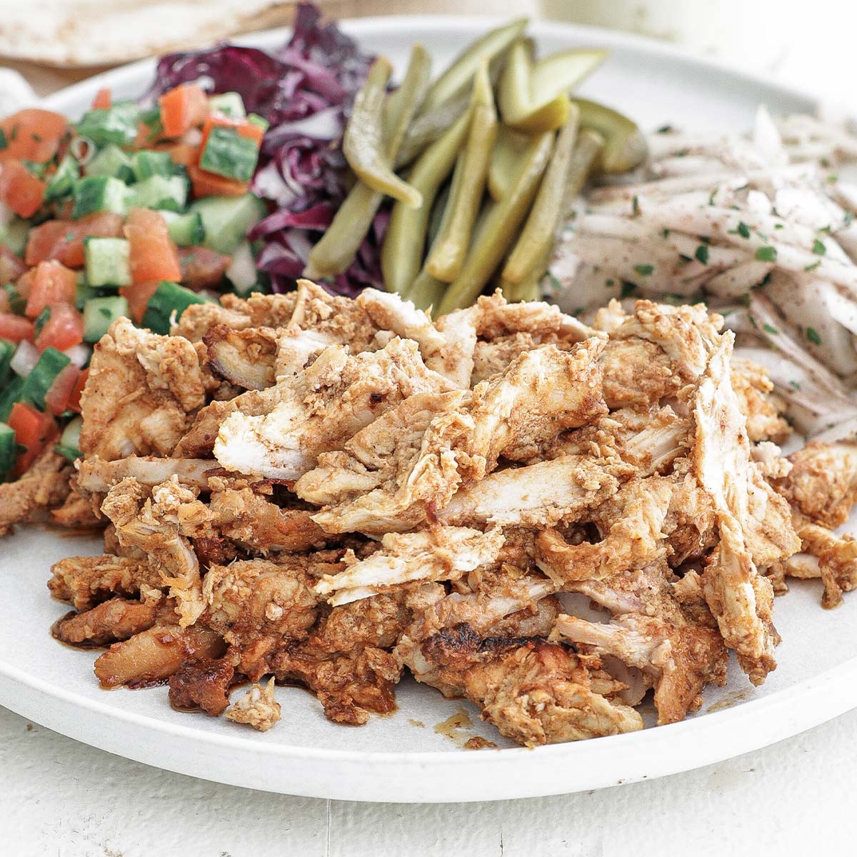 Chicken Shawarma Plate Chicken Shawarma Plate Online At Best Price