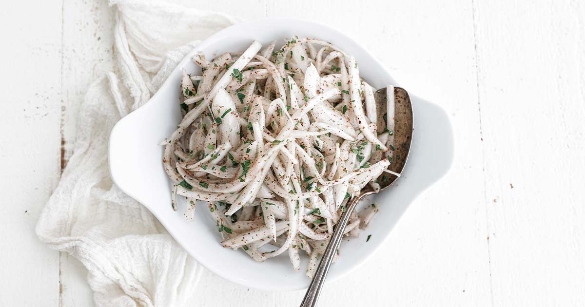 Sumac Onions Recipe - Chef Billy Parisi