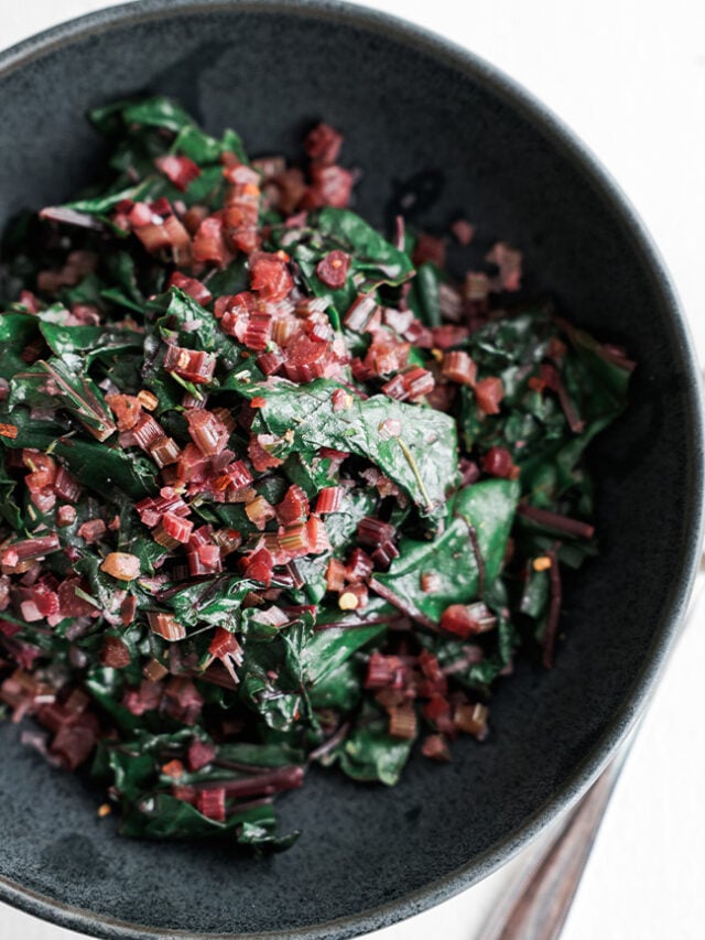 Beet Greens Recipe Story - Chef Billy Parisi