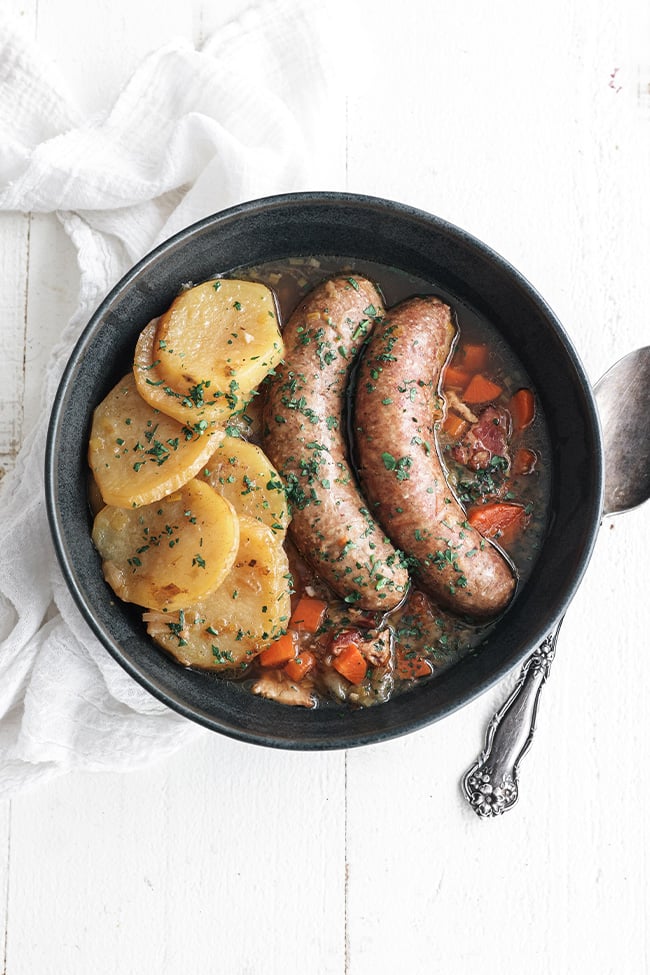 Dublin Coddle Recipe (Traditional Irish Comfort Food) - Chef Billy Parisi