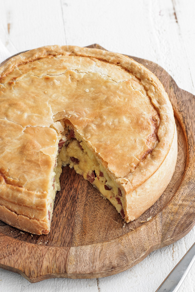 Pizza Rustica Recipe (Easter Pie) - Chef Billy Parisi
