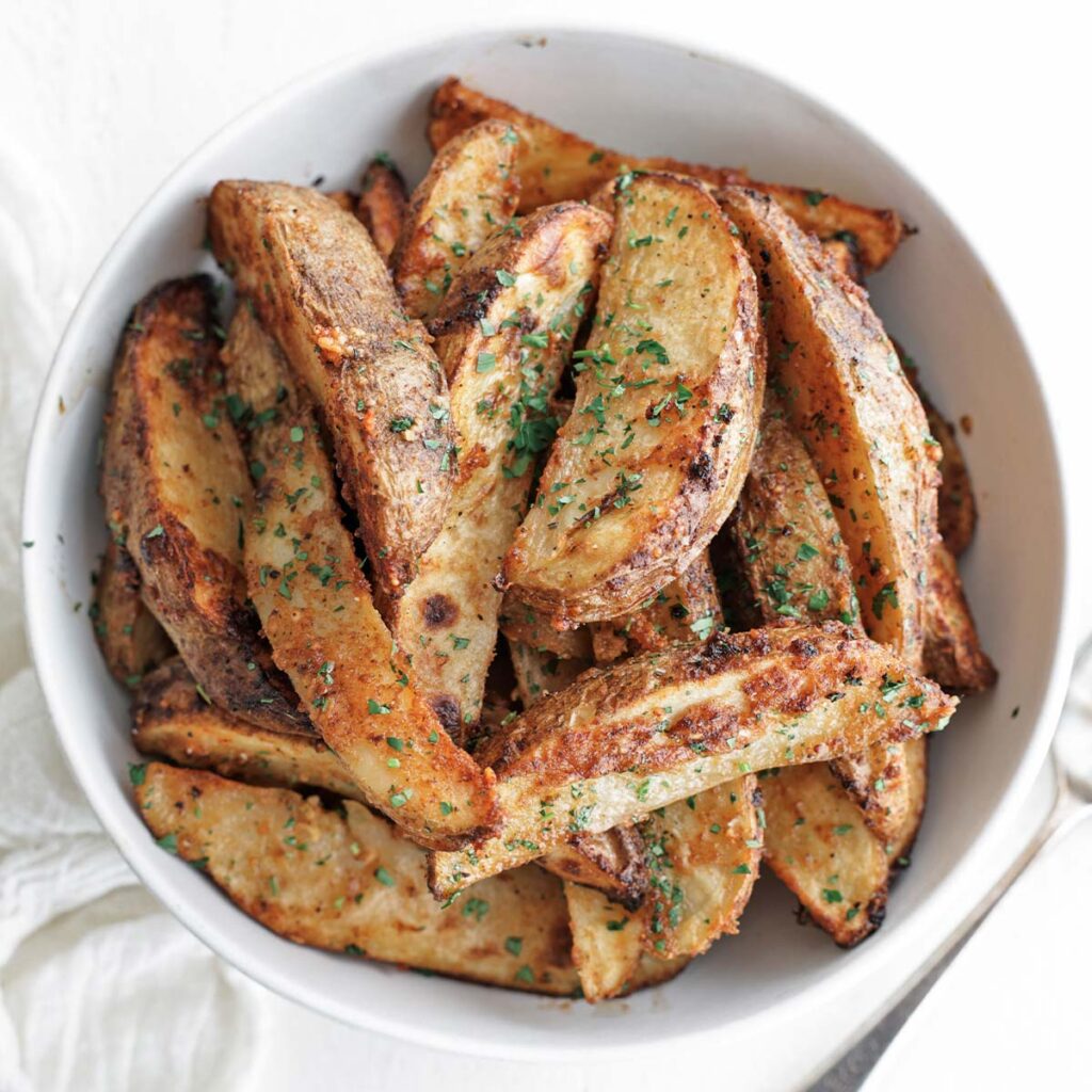 Potato Wedges Recipe (JoJo Potatoes) - Chef Billy Parisi