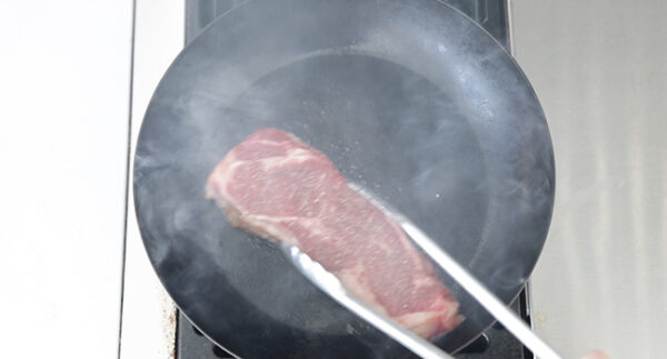 Cold Sear Steak Recipe - Chef Billy Parisi