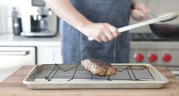 Cold Sear Steak Recipe - Chef Billy Parisi