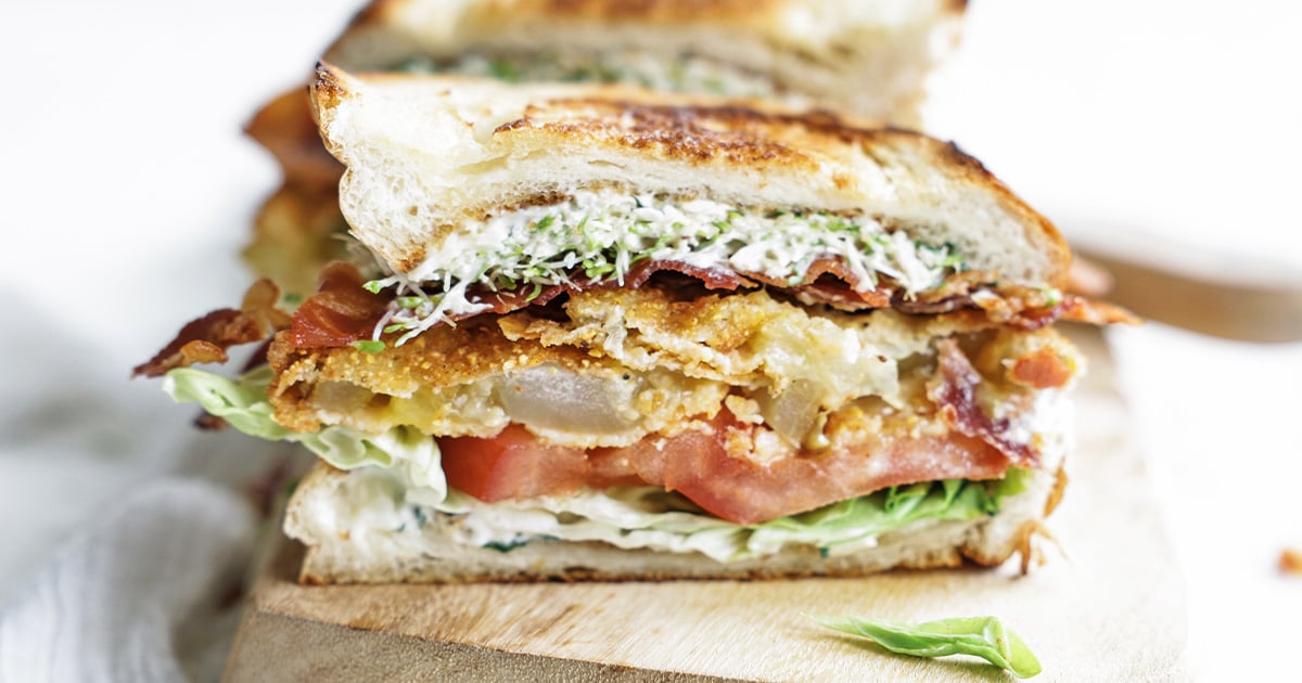 Fried Green Tomato Sandwich Recipe - Chef Billy Parisi