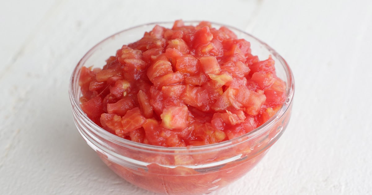 Tomato Concassé Recipe - Chef Billy Parisi