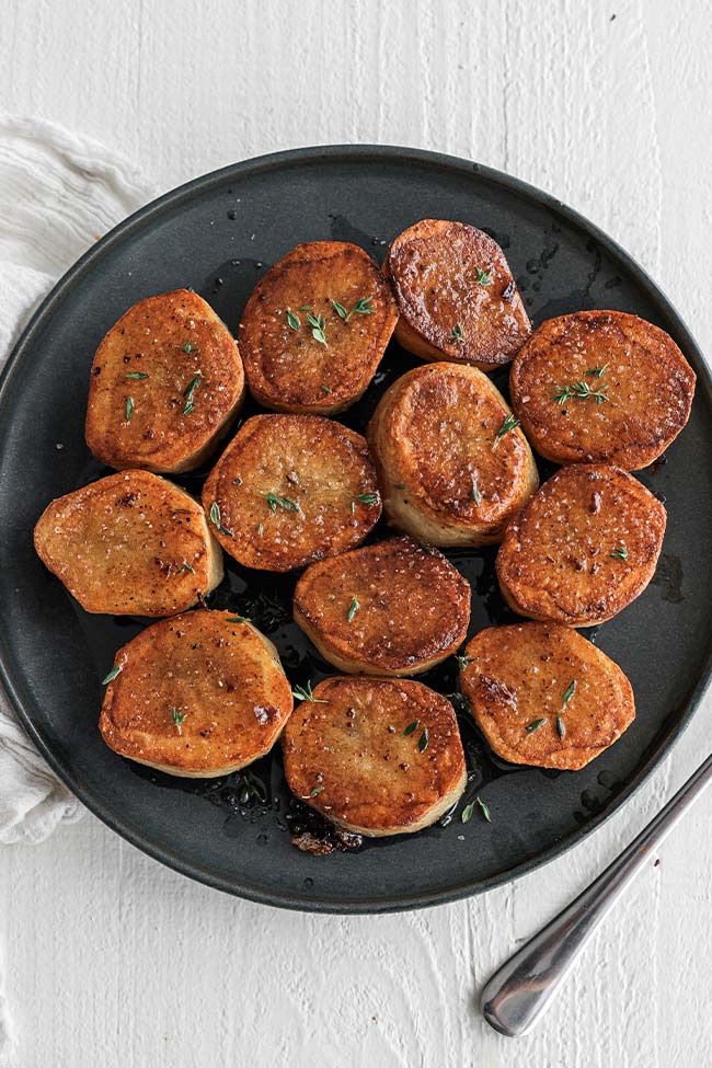 Fondant Potatoes Recipe (Pommes Fondantes) - Chef Billy Parisi