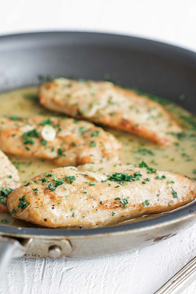 Lemon Butter Chicken Recipe - Chef Billy Parisi