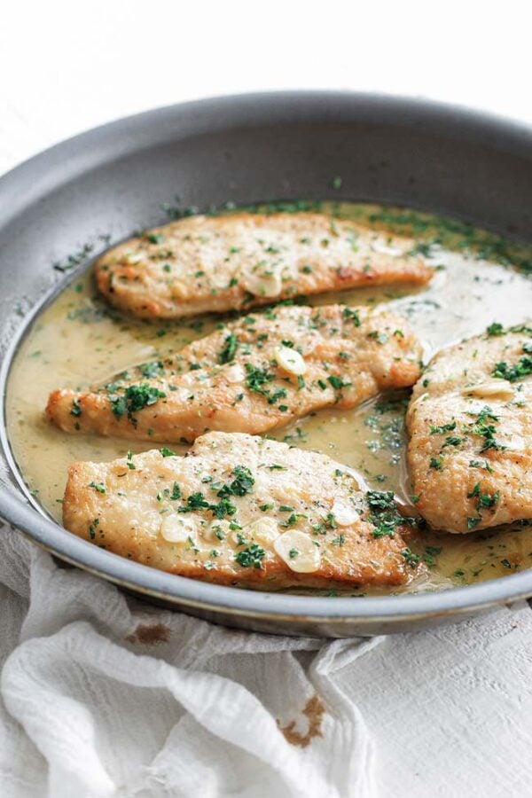 Lemon Butter Chicken Recipe - Chef Billy Parisi