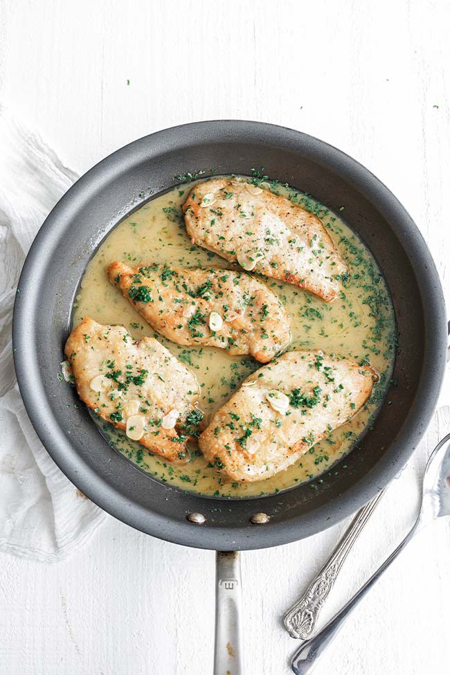 Lemon Butter Chicken Recipe - Chef Billy Parisi