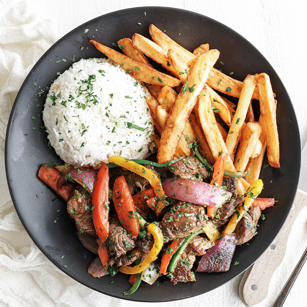 Lomo Saltado Recipe - Chef Billy Parisi