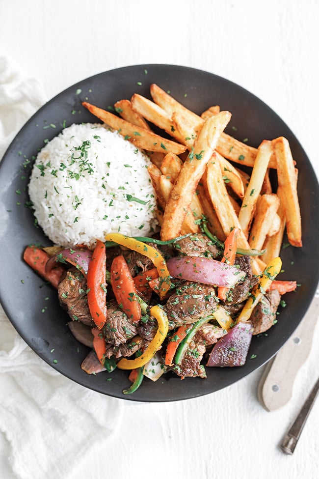 Lomo Saltado Recipe - Chef Billy Parisi
