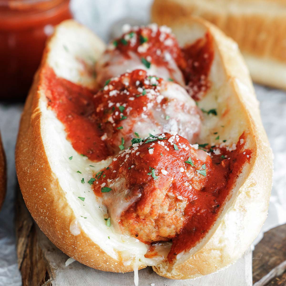 Meatball Sub Sandwich Recipe - Chef Billy Parisi