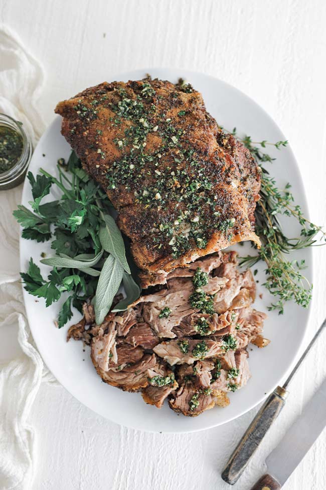 Pork Shoulder Roast Recipe - Chef Billy Parisi