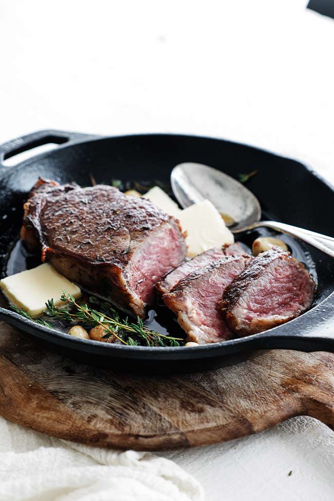 Butter Basted Steak Recipe - Chef Billy Parisi