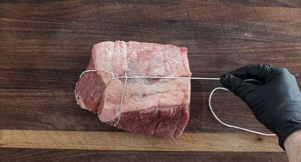 How to Truss Beef (Tie a Roast) - Chef Billy Parisi