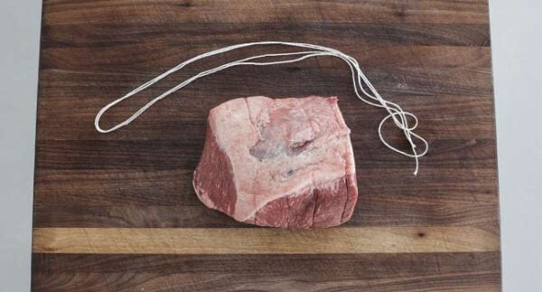 How to Truss Beef (Tie a Roast) - Chef Billy Parisi