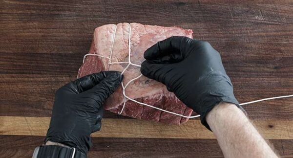 How to Truss Beef (Tie a Roast) - Chef Billy Parisi