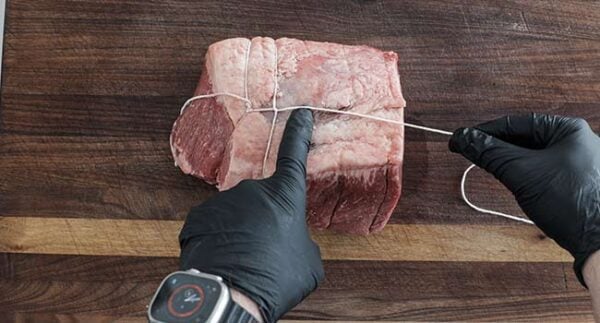 How to Truss Beef (Tie a Roast) - Chef Billy Parisi