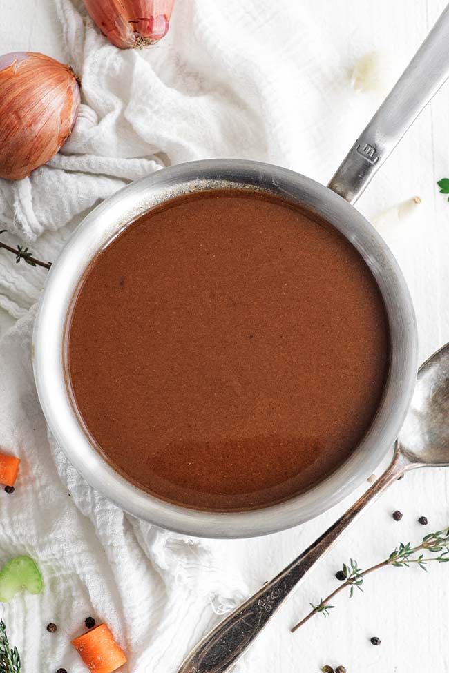 Demi-Glace Recipe (Classic Sauce) - Chef Billy Parisi