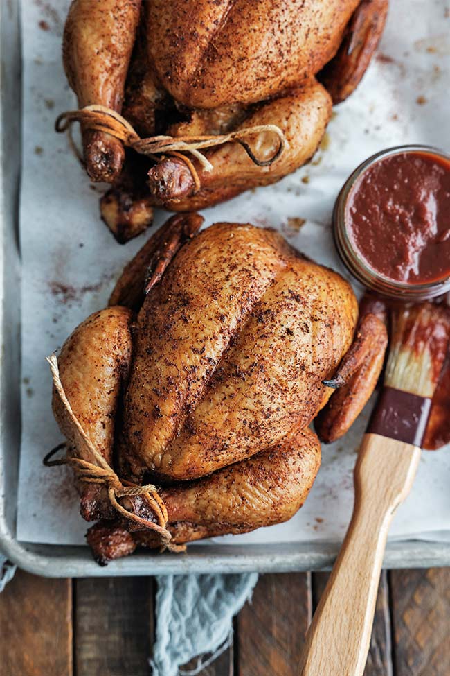 Smoked Cornish Hen Recipe - Chef Billy Parisi