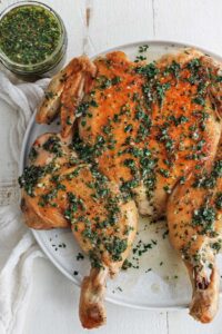 Brick Chicken Recipe (Juicy and Crispy) - Chef Billy Parisi