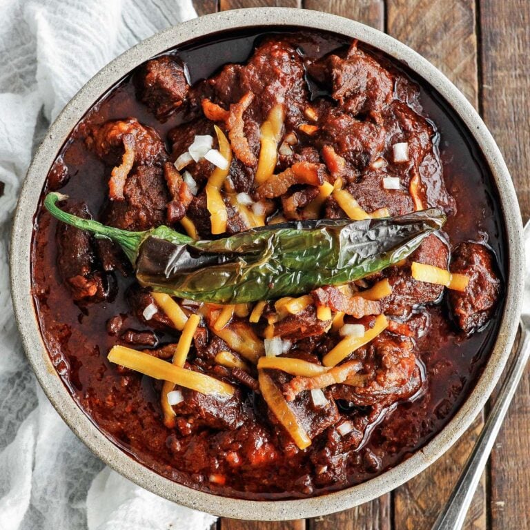 Authentic Texas Chili Recipe (A Bowl of Red) - Chef Billy Parisi