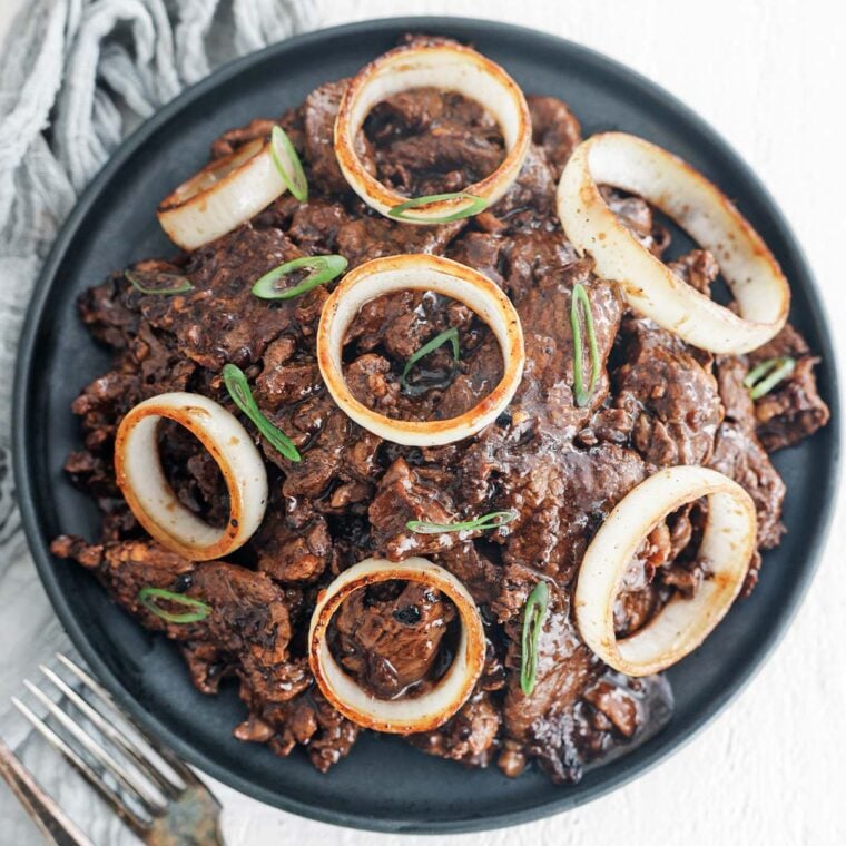 Bistek Tagalog (Amazing FIlipino Beef Steak) - Chef Billy Parisi