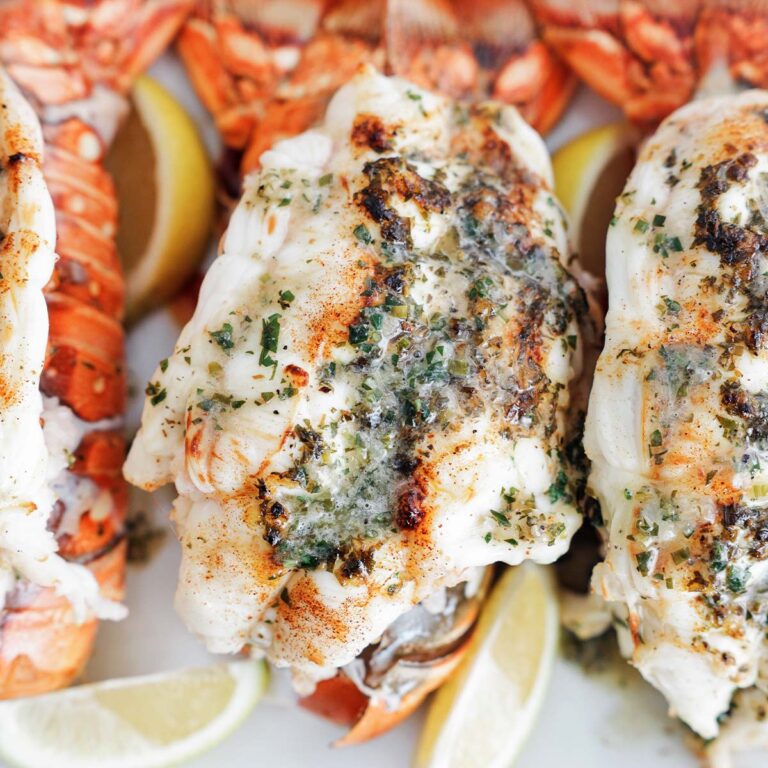 Broiled Lobster Tails (with Herby Garlic Butter) - Chef Billy Parisi
