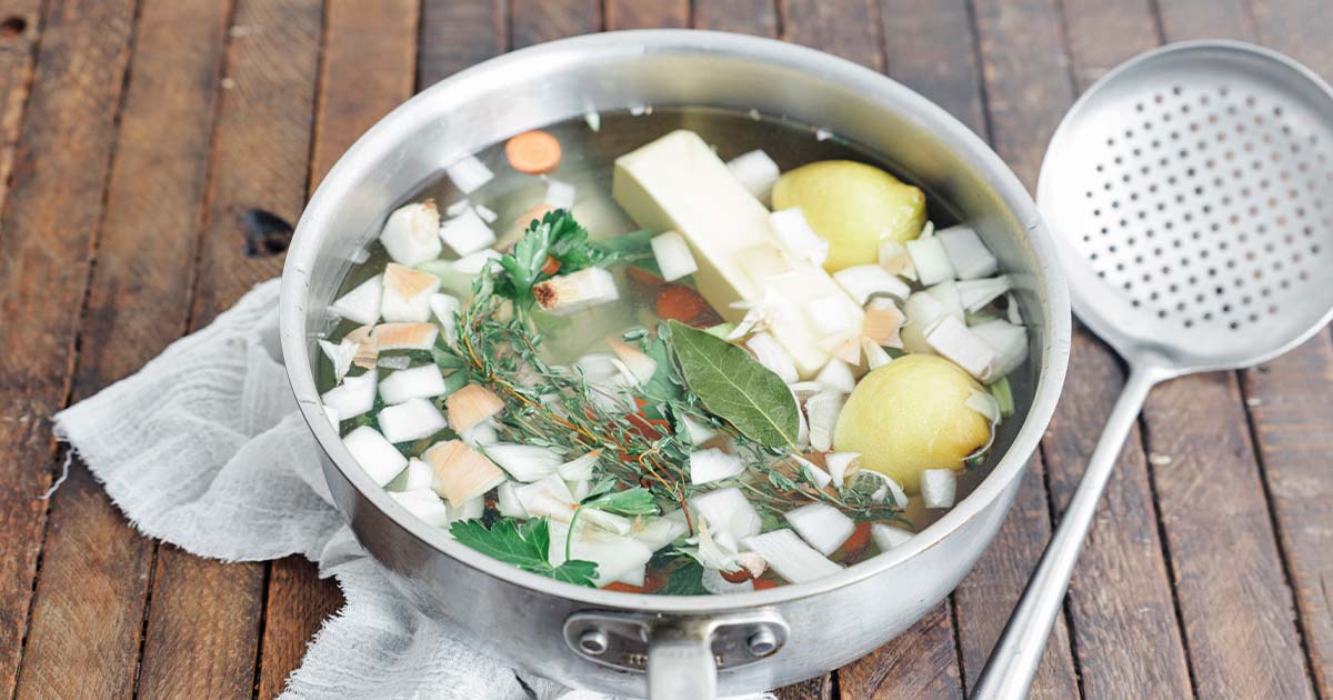 Court Bouillon Recipe - Chef Billy Parisi