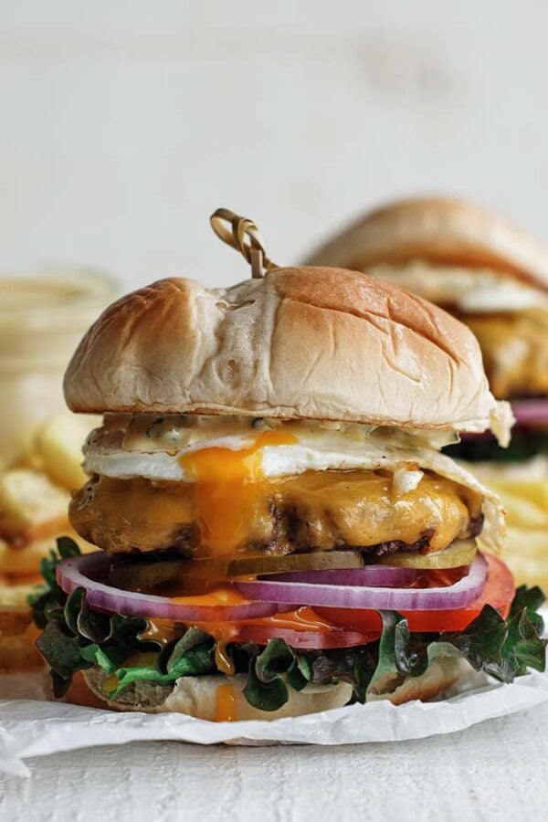 Fried Egg Burger (with Cheese and Special Sauce) - Chef Billy Parisi