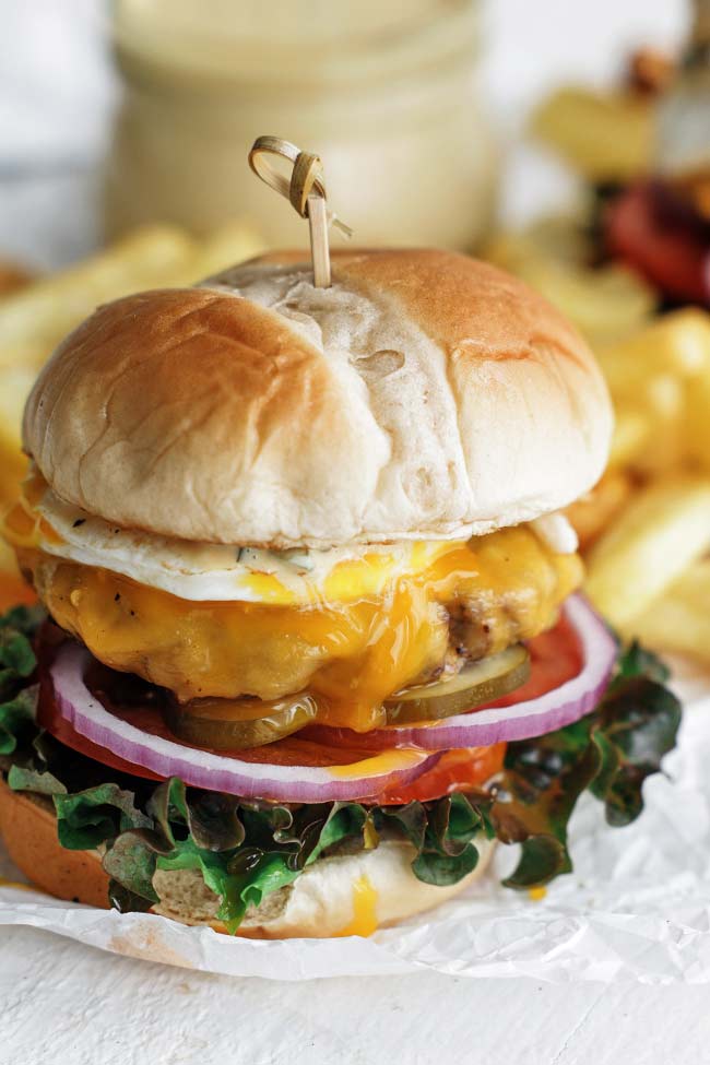 Fried Egg Burger (with Cheese and Special Sauce) - Chef Billy Parisi