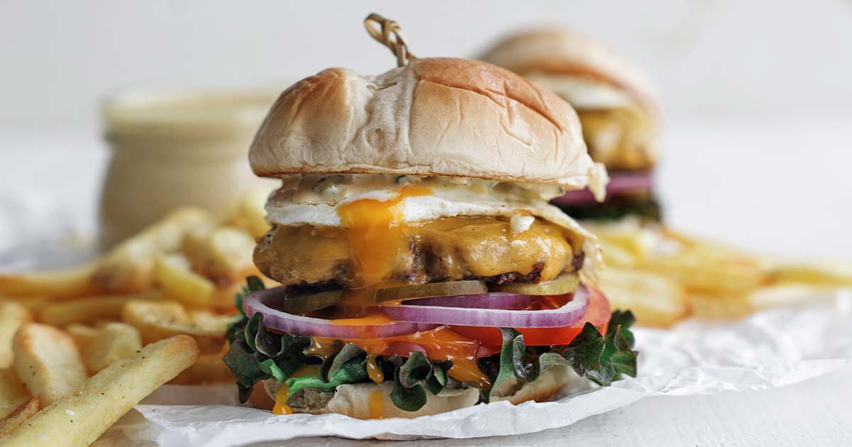 Fried Egg Burger (with Cheese and Special Sauce) - Chef Billy Parisi