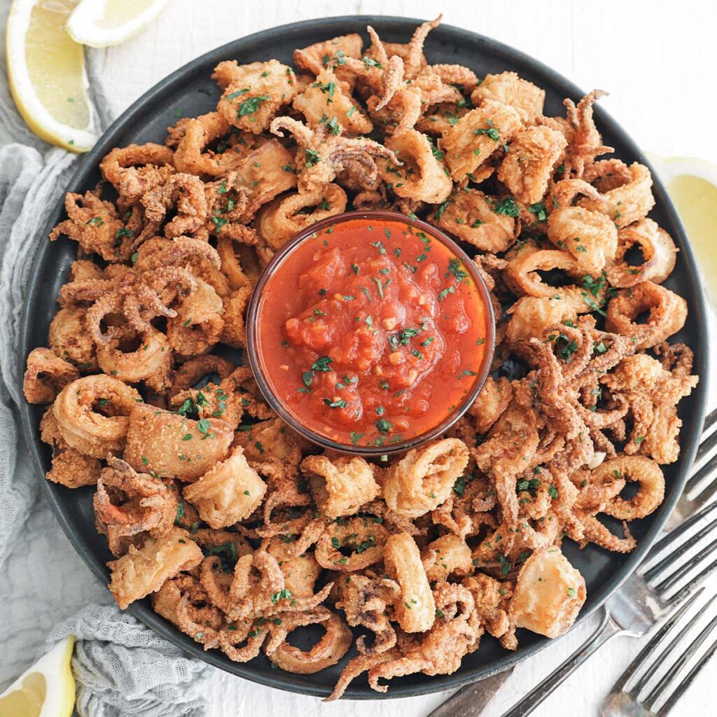 Flash Fried Calamari Recipe (Better than Restaurants) - Chef Billy Parisi