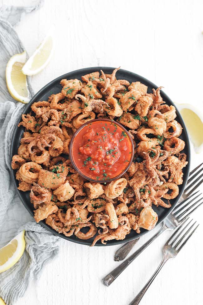 Flash Fried Calamari Recipe (Better than Restaurants) - Chef Billy Parisi