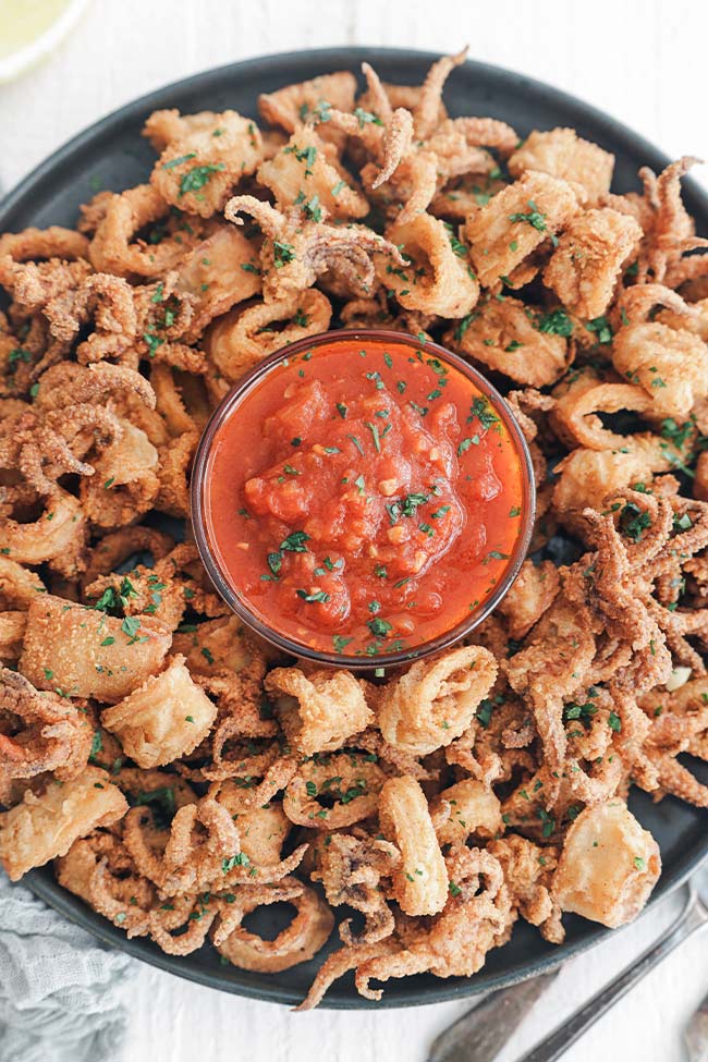 Flash Fried Calamari Recipe (Better than Restaurants) - Chef Billy Parisi