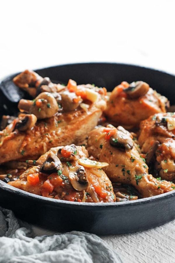 Chicken Marengo (Napoleon's Favorite Recipe) - Chef Billy Parisi