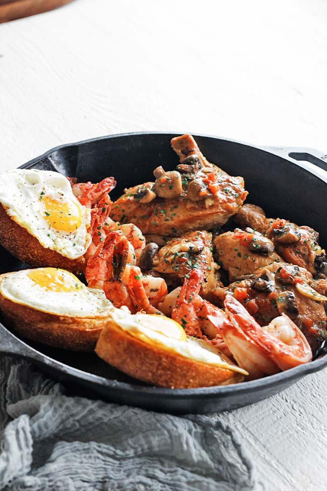 Chicken Marengo (Napoleon's Favorite Recipe) - Chef Billy Parisi