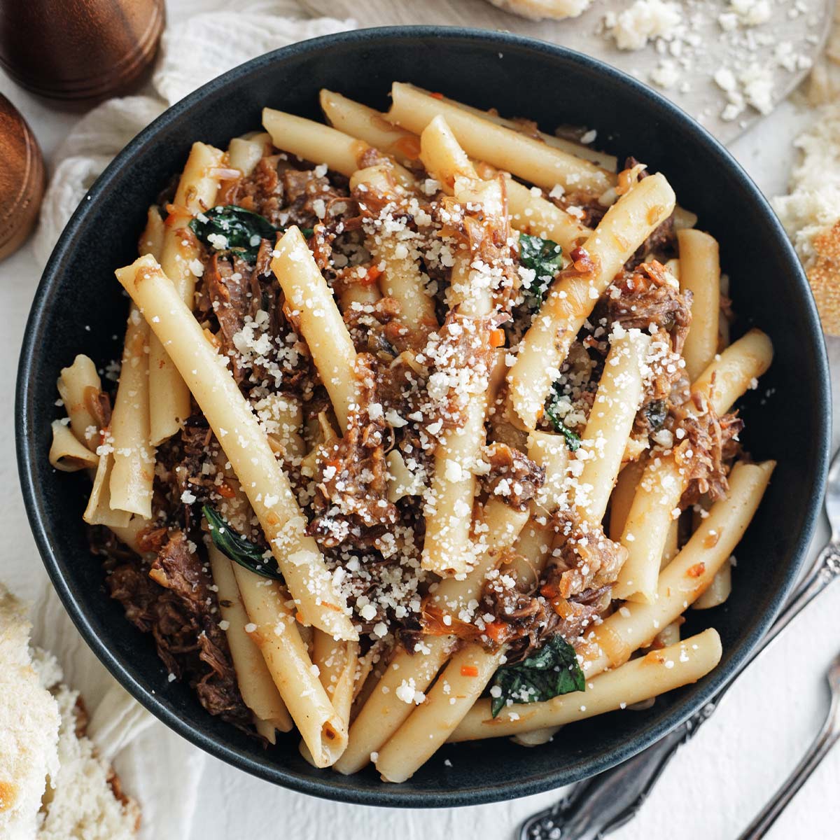 Pasta alla Genovese (Caramelized Onion and Braised Meat Sauce) - Chef ...